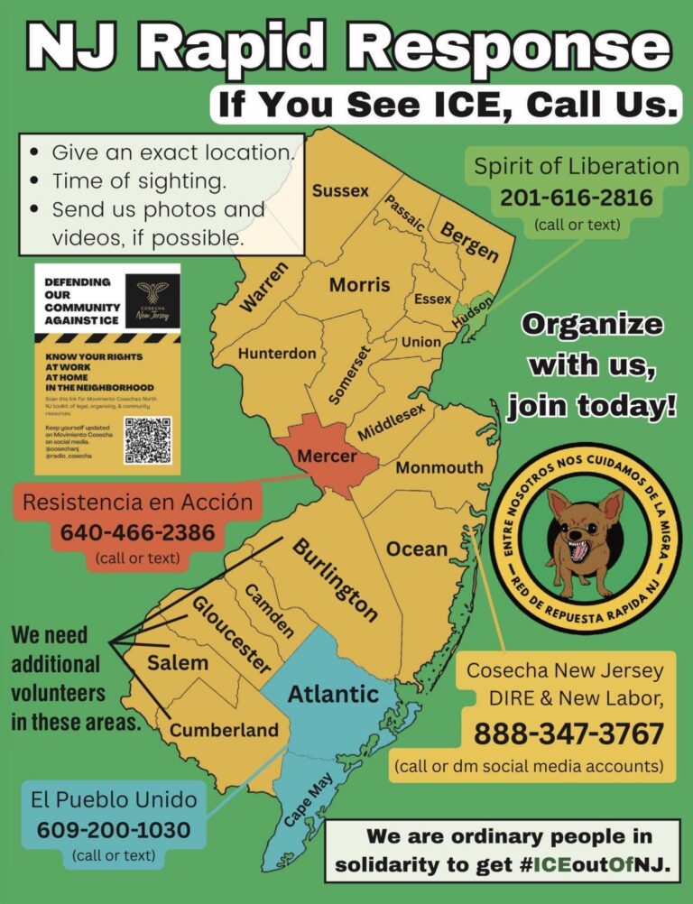 NJ Rapid Response: If You See ICE, Call Us! – Jersey Counter-Info